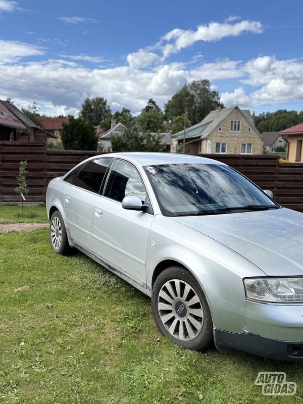 Grey Audi A6 1999 in Raseiniai, with an engine capacity of 1.90 L and mileage of 334 thousand km for 850 €, photo 2 on AUTOMOTO.COM.LV