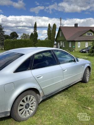Grey Audi A6 1999 in Raseiniai, with an engine capacity of 1.90 L and mileage of 334 thousand km for 850 €, photo 4 on AUTOMOTO.COM.LV