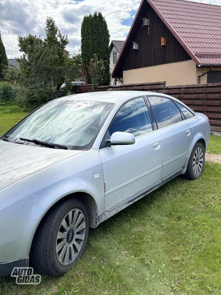 Grey Audi A6 1999 in Raseiniai, with an engine capacity of 1.90 L and mileage of 334 thousand km for 850 €, photo 7 on AUTOMOTO.COM.LV