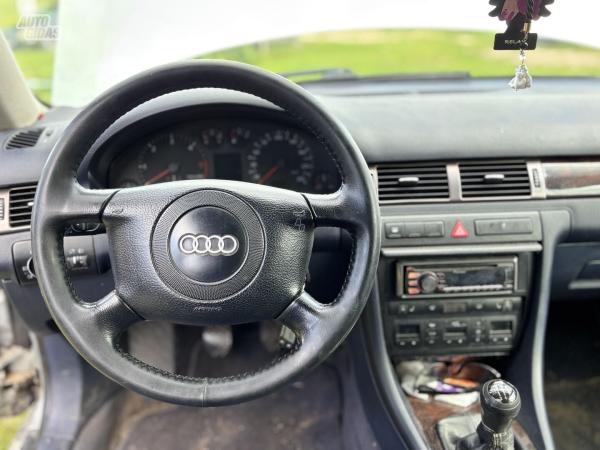 Grey Audi A6 1999 in Raseiniai, with an engine capacity of 1.90 L and mileage of 334 thousand km for 850 €, photo 7 on AUTOMOTO.COM.LV