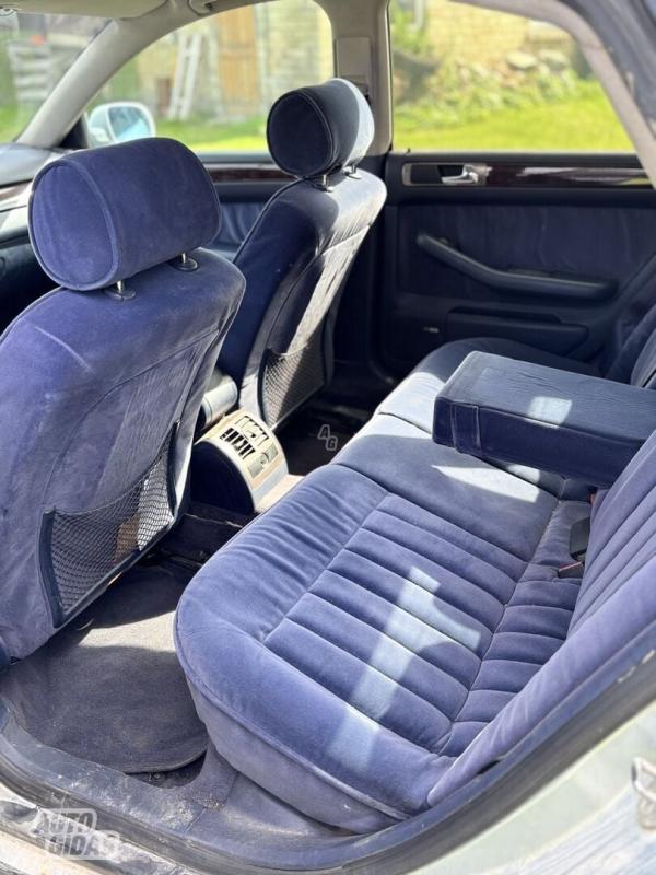 Grey Audi A6 1999 in Raseiniai, with an engine capacity of 1.90 L and mileage of 334 thousand km for 850 €, photo 8 on AUTOMOTO.COM.LV