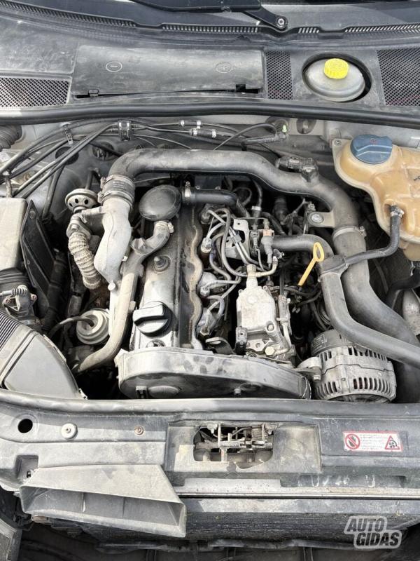 Grey Audi A6 1999 in Raseiniai, with an engine capacity of 1.90 L and mileage of 334 thousand km for 850 €, photo 10 on AUTOMOTO.COM.LV