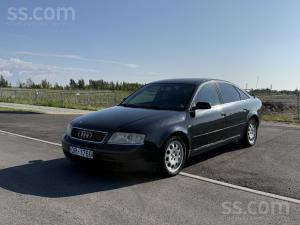 Pelēks Audi A6 1999 Liepāja, ar dzinēja tilpumu 2.40 L un nobraukumu 323 tūkst. km par 1500 €, foto  vietnē AUTOMOTO.COM.LV
