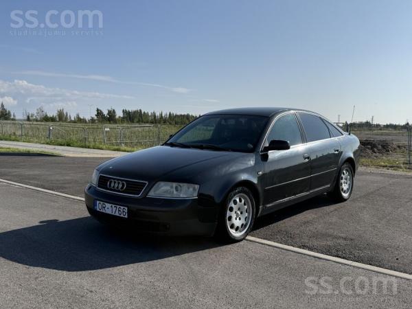 Grey Audi A6 1999 in Liepaja, with an engine capacity of 2.40 L and mileage of 323 thousand km for 1500 €, photo 1 on AUTOMOTO.COM.LV