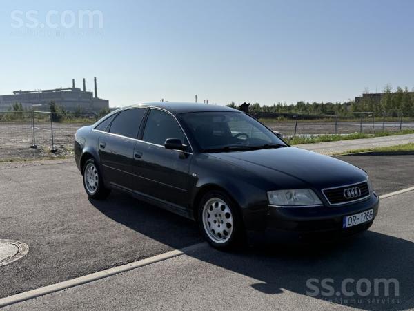 Grey Audi A6 1999 in Liepaja, with an engine capacity of 2.40 L and mileage of 323 thousand km for 1500 €, photo 4 on AUTOMOTO.COM.LV