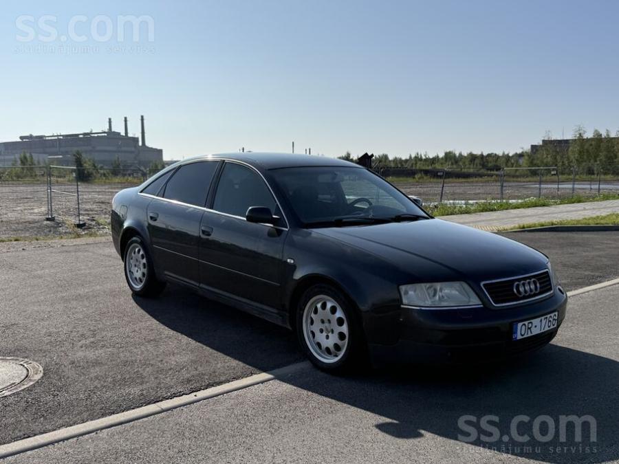 Grey Audi A6 1999 in Liepaja, with an engine capacity of 2.40 L and mileage of 323 thousand km for 1500 €, photo 4 on AUTOMOTO.COM.LV