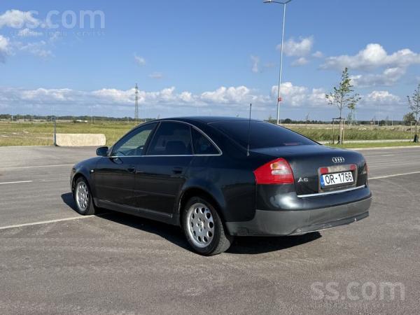Grey Audi A6 1999 in Liepaja, with an engine capacity of 2.40 L and mileage of 323 thousand km for 1500 €, photo 5 on AUTOMOTO.COM.LV