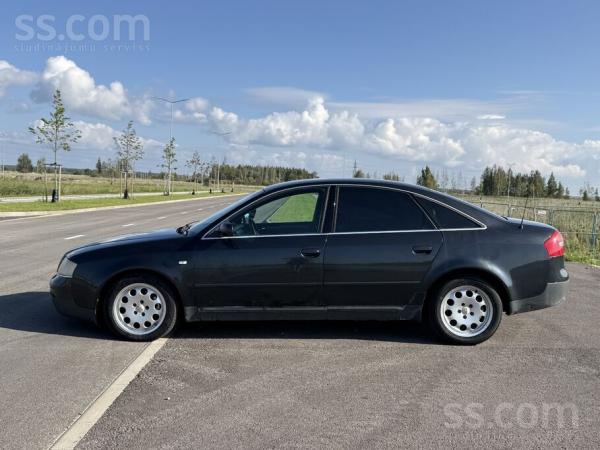Grey Audi A6 1999 in Liepaja, with an engine capacity of 2.40 L and mileage of 323 thousand km for 1500 €, photo 6 on AUTOMOTO.COM.LV