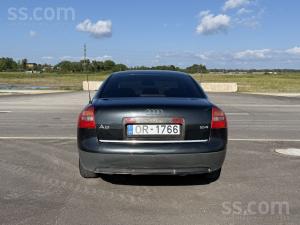 Grey Audi A6 1999 in Liepaja, with an engine capacity of 2.40 L and mileage of 323 thousand km for 1500 €, photo 8 on AUTOMOTO.COM.LV