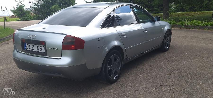 Pelēks Audi A6 1999 Šilutė, ar dzinēja tilpumu 1.90 L un nobraukumu 399 tūkst. km par 1050 €, foto 5 vietnē AUTOMOTO.COM.LV