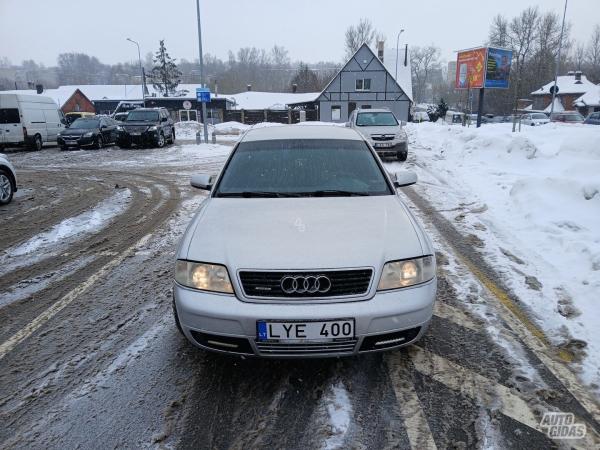 Pelēks Audi A6 2000 Viļņa, ar dzinēja tilpumu 1.90 L un nobraukumu 390 tūkst. km par 1500 €, foto 1 vietnē AUTOMOTO.COM.LV