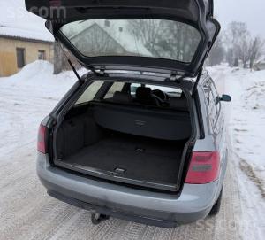 Grey Audi A6 2000 in Daugavpils, with an engine capacity of 1.90 L and mileage of 405 thousand km for 1390 €, photo 6 on AUTOMOTO.COM.LV