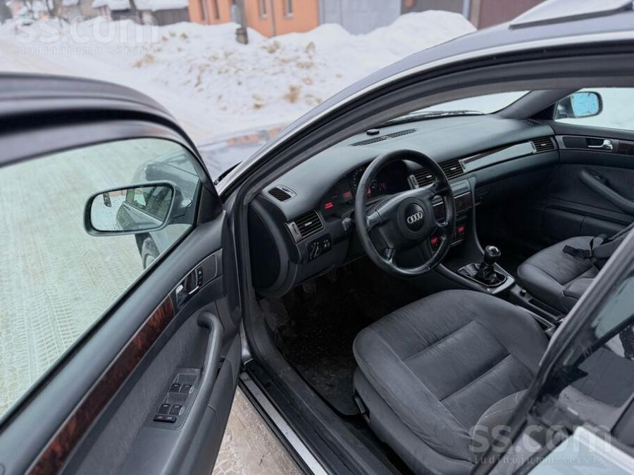 Grey Audi A6 2000 in Daugavpils, with an engine capacity of 1.90 L and mileage of 405 thousand km for 1390 €, photo 7 on AUTOMOTO.COM.LV