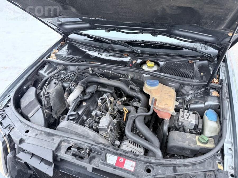 Grey Audi A6 2000 in Daugavpils, with an engine capacity of 1.90 L and mileage of 405 thousand km for 1390 €, photo 10 on AUTOMOTO.COM.LV