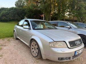 Pelēks Audi A6 2000 Ogre, ar dzinēja tilpumu 4.20 L un nobraukumu 300 tūkst. km par 1500 €, foto  vietnē AUTOMOTO.COM.LV