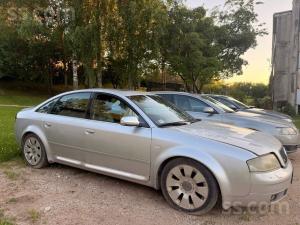 Pelēks Audi A6 2000 Ogre, ar dzinēja tilpumu 4.20 L un nobraukumu 300 tūkst. km par 1500 €, foto 6 vietnē AUTOMOTO.COM.LV