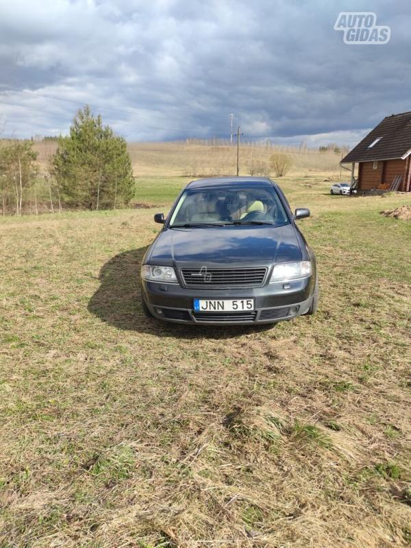 Grey Audi A6 2000 in Vilnius, with an engine capacity of 2.70 L and mileage of 279 thousand km for 2000 €, photo 1 on AUTOMOTO.COM.LV