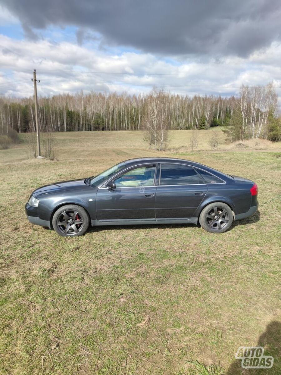 Grey Audi A6 2000 in Vilnius, with an engine capacity of 2.70 L and mileage of 279 thousand km for 2000 €, photo 3 on AUTOMOTO.COM.LV