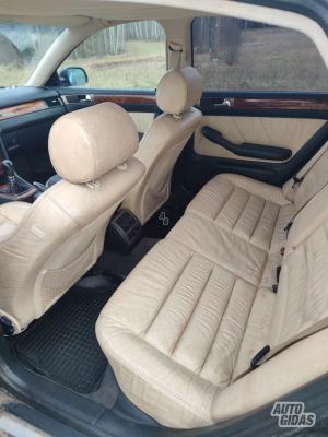 Grey Audi A6 2000 in Vilnius, with an engine capacity of 2.70 L and mileage of 279 thousand km for 2000 €, photo 6 on AUTOMOTO.COM.LV
