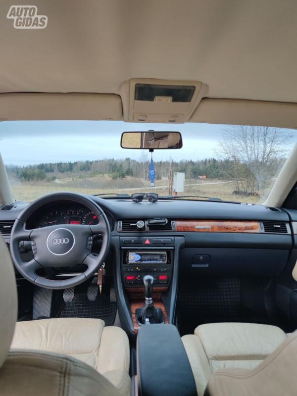 Grey Audi A6 2000 in Vilnius, with an engine capacity of 2.70 L and mileage of 279 thousand km for 2000 €, photo 7 on AUTOMOTO.COM.LV