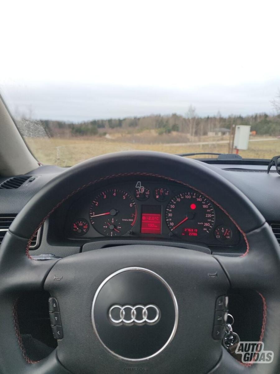 Grey Audi A6 2000 in Vilnius, with an engine capacity of 2.70 L and mileage of 279 thousand km for 2000 €, photo 10 on AUTOMOTO.COM.LV