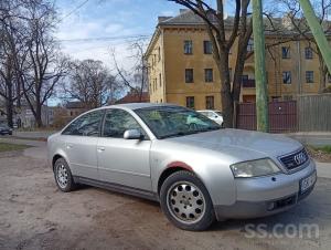 Серый Ауди А6 2000 в Юрмала, объемом двигателя 2.50 л и пробегом 350 тыс. км за 970 €, фото  на AUTOMOTO.COM.LV