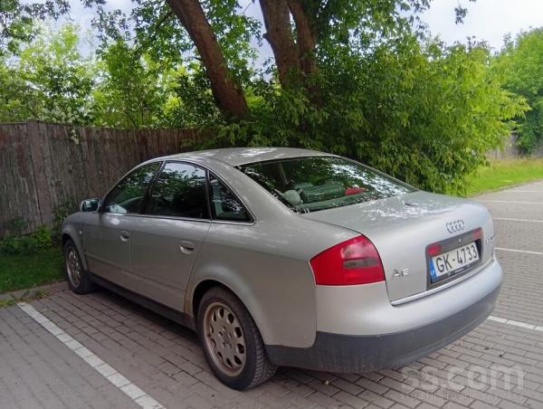 Pelēks Audi A6 2000 Jūrmala, ar dzinēja tilpumu 2.50 L un nobraukumu 350 tūkst. km par 970 €, foto 4 vietnē AUTOMOTO.COM.LV