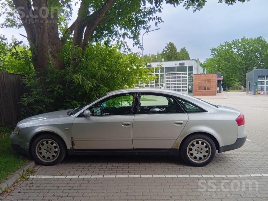 Pelēks Audi A6 2000 Jūrmala, ar dzinēja tilpumu 2.50 L un nobraukumu 350 tūkst. km par 970 €, foto 6 vietnē AUTOMOTO.COM.LV