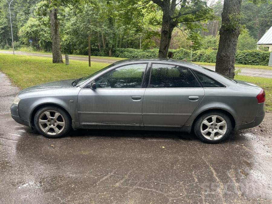 Grey Audi A6 2000 in Jurmala, with an engine capacity of 1.90 L and mileage of 0 thousand km for 530 €, photo 4 on AUTOMOTO.COM.LV