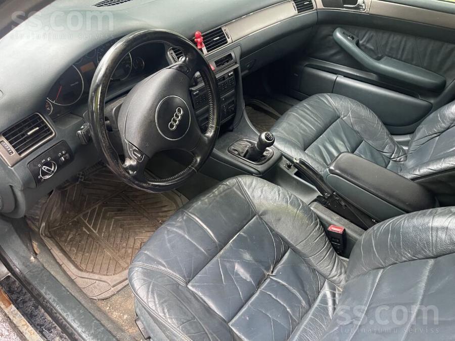 Grey Audi A6 2000 in Jurmala, with an engine capacity of 1.90 L and mileage of 0 thousand km for 530 €, photo 7 on AUTOMOTO.COM.LV