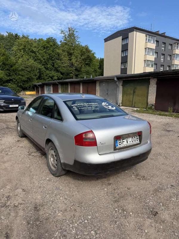 Pelēks Audi A6 2000 Kauņa, ar dzinēja tilpumu 1.78 L un nobraukumu 345 tūkst. km par 599 €, foto 3 vietnē AUTOMOTO.COM.LV