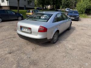 Grey Audi A6 2000 in Kaunas, with an engine capacity of 1.78 L and mileage of 345 thousand km for 599 €, photo 6 on AUTOMOTO.COM.LV