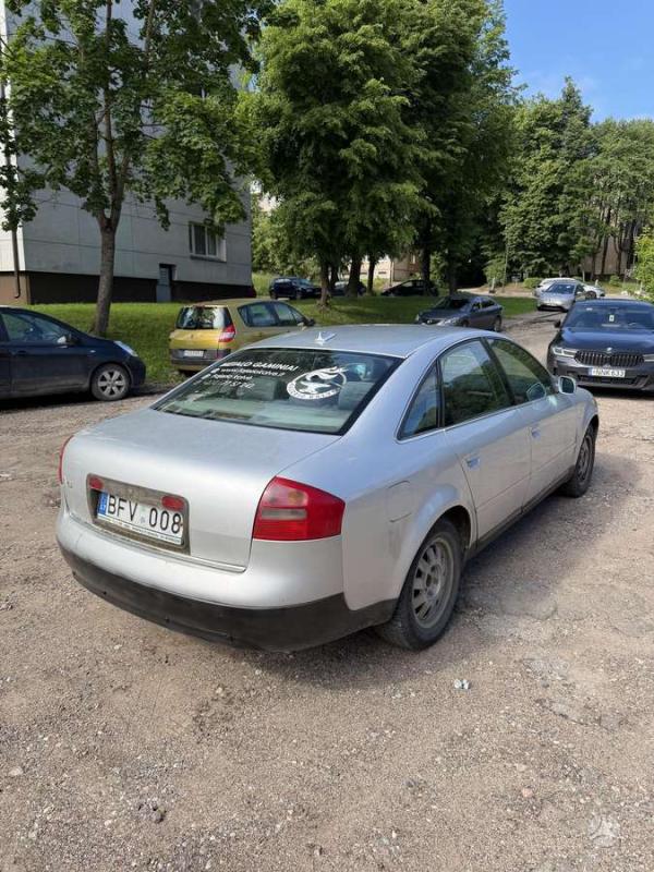 Pelēks Audi A6 2000 Kauņa, ar dzinēja tilpumu 1.78 L un nobraukumu 345 tūkst. km par 599 €, foto 6 vietnē AUTOMOTO.COM.LV