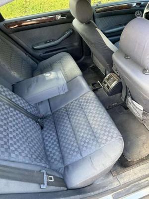 Grey Audi A6 2000 in Kaunas, with an engine capacity of 1.78 L and mileage of 345 thousand km for 599 €, photo 15 on AUTOMOTO.COM.LV