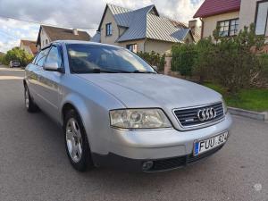 Pelēks Audi A6 2000 Mažeikiai, ar dzinēja tilpumu 2.50 L un nobraukumu 350 tūkst. km par 550 €, foto 7 vietnē AUTOMOTO.COM.LV