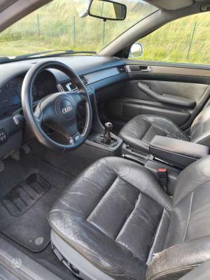 Pelēks Audi A6 2000 Mažeikiai, ar dzinēja tilpumu 2.50 L un nobraukumu 350 tūkst. km par 550 €, foto 8 vietnē AUTOMOTO.COM.LV