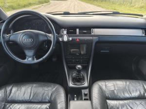 Pelēks Audi A6 2000 Mažeikiai, ar dzinēja tilpumu 2.50 L un nobraukumu 350 tūkst. km par 550 €, foto 12 vietnē AUTOMOTO.COM.LV