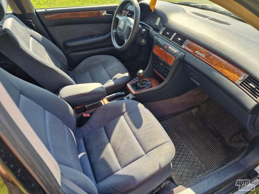 Grey Audi A6 2000 in Ukmerge, with an engine capacity of 2.50 L and mileage of 350 thousand km for 750 €, photo 7 on AUTOMOTO.COM.LV