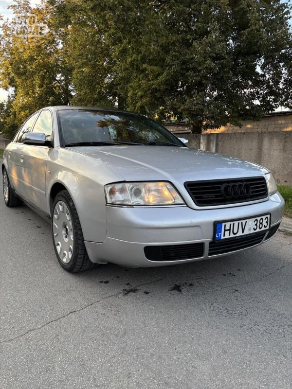 Audi A6 2000 in Joniskis on AUTOMOTO.COM.LV Grey Audi A6 2000 in Joniskis, with an engine capacity of 2.50 L and mileage of 377 thousand km for 1350 €, photo 8 on AUTOMOTO.COM.LV