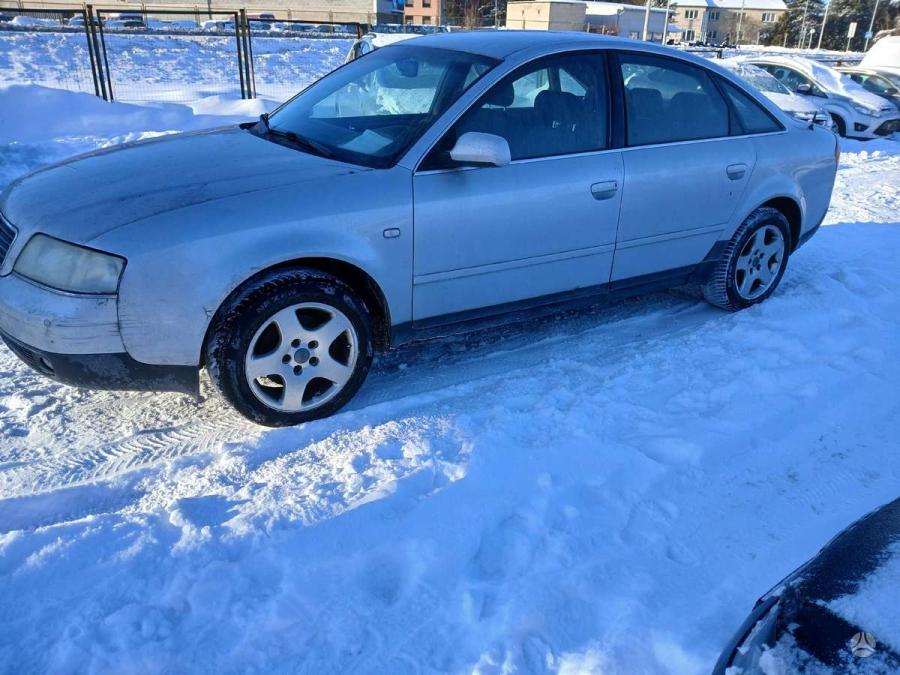Pelēks Audi A6 2001 Utena, ar dzinēja tilpumu 1.90 L un nobraukumu 280 tūkst. km par 2100 €, foto 1 vietnē AUTOMOTO.COM.LV