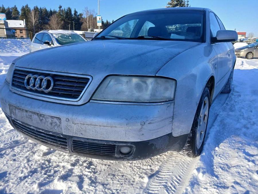 Pelēks Audi A6 2001 Utena, ar dzinēja tilpumu 1.90 L un nobraukumu 280 tūkst. km par 2100 €, foto 5 vietnē AUTOMOTO.COM.LV