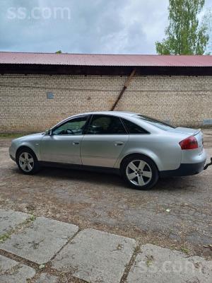 Grey Audi A6 2001 in Saldus, with an engine capacity of 1.90 L and mileage of 282 thousand km for 1800 €, photo  on AUTOMOTO.COM.LV