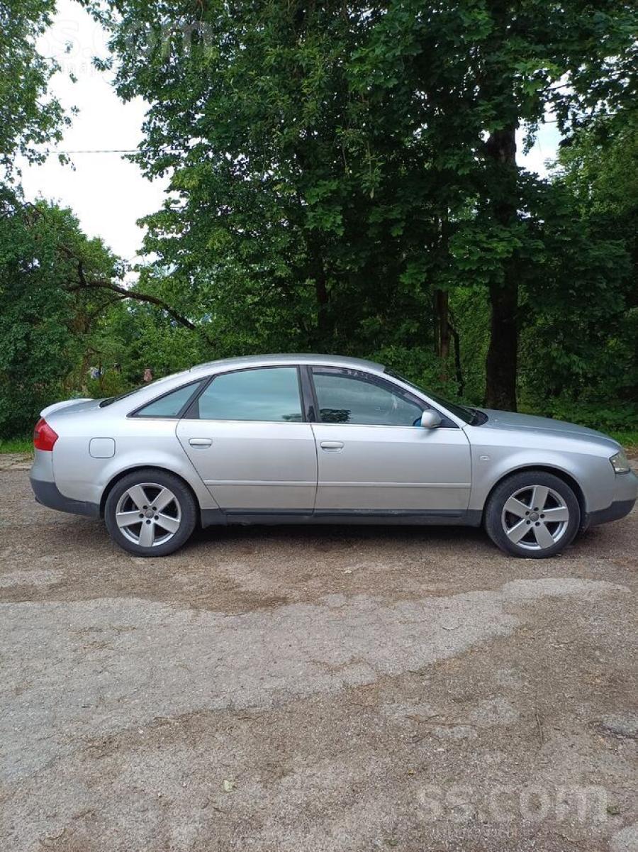 Grey Audi A6 2001 in Saldus, with an engine capacity of 1.90 L and mileage of 282 thousand km for 1800 €, photo 4 on AUTOMOTO.COM.LV