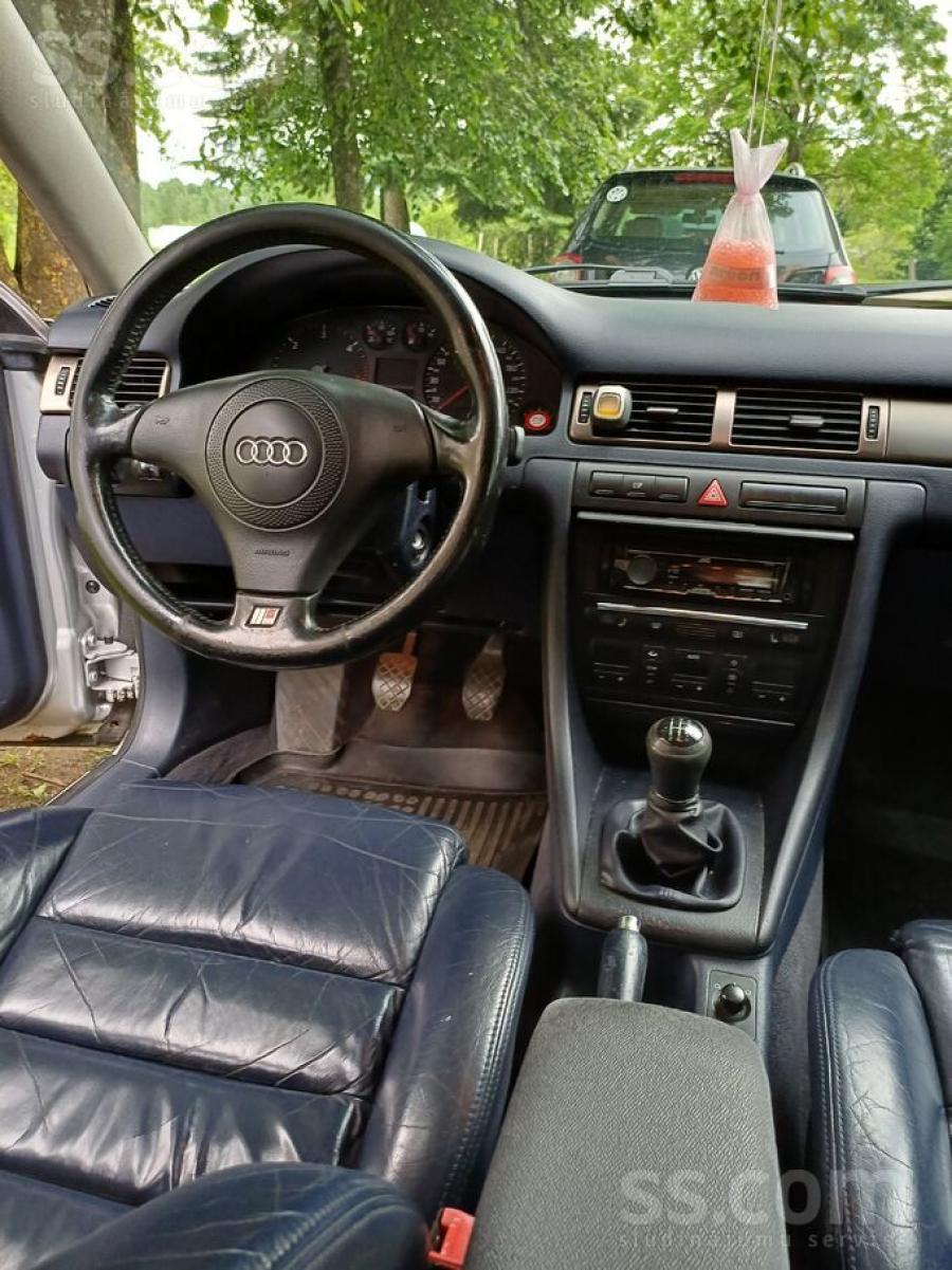 Grey Audi A6 2001 in Saldus, with an engine capacity of 1.90 L and mileage of 282 thousand km for 1800 €, photo 9 on AUTOMOTO.COM.LV