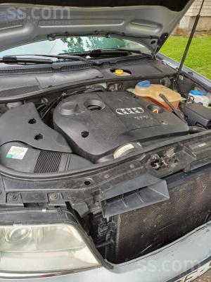 Grey Audi A6 2001 in Saldus, with an engine capacity of 1.90 L and mileage of 282 thousand km for 1800 €, photo 10 on AUTOMOTO.COM.LV