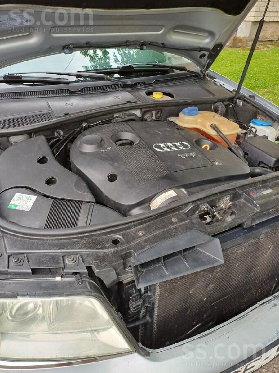 Grey Audi A6 2001 in Saldus, with an engine capacity of 1.90 L and mileage of 282 thousand km for 1800 €, photo 10 on AUTOMOTO.COM.LV