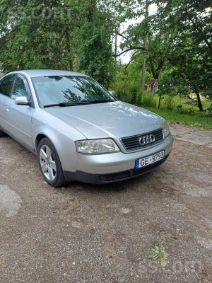 Grey Audi A6 2001 in Saldus, with an engine capacity of 1.90 L and mileage of 282 thousand km for 1800 €, photo 11 on AUTOMOTO.COM.LV