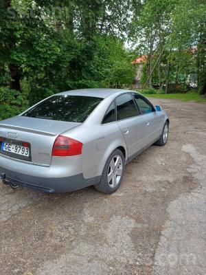 Grey Audi A6 2001 in Saldus, with an engine capacity of 1.90 L and mileage of 282 thousand km for 1800 €, photo 12 on AUTOMOTO.COM.LV