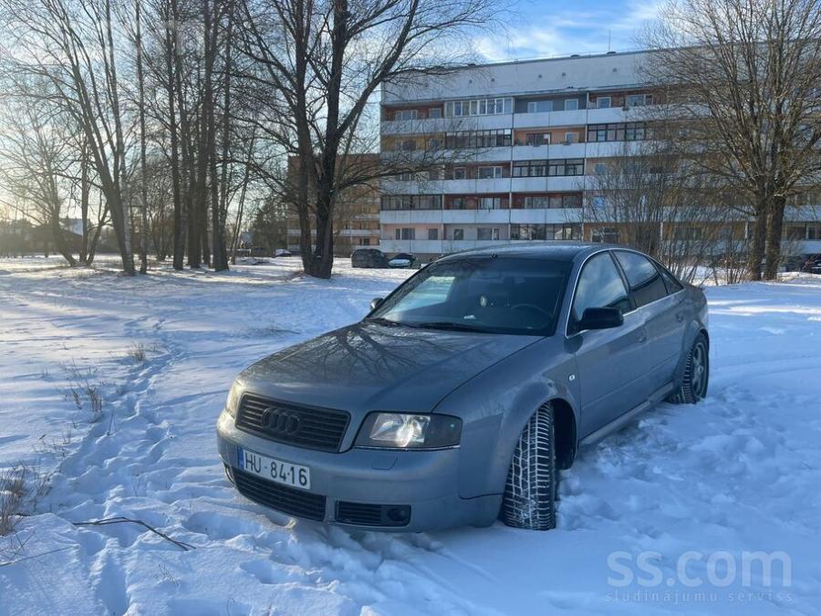 Grey Audi A6 2001 in Cesis, with an engine capacity of 4.20 L and mileage of 405 thousand km for 3100 €, photo 1 on AUTOMOTO.COM.LV
