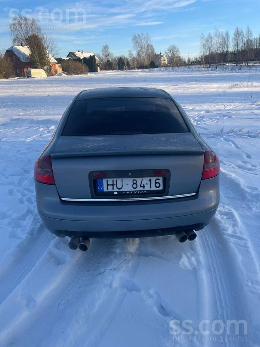 Grey Audi A6 2001 in Cesis, with an engine capacity of 4.20 L and mileage of 405 thousand km for 3100 €, photo 3 on AUTOMOTO.COM.LV